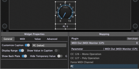 How to send Program Change messages out to hardware devices and other ...